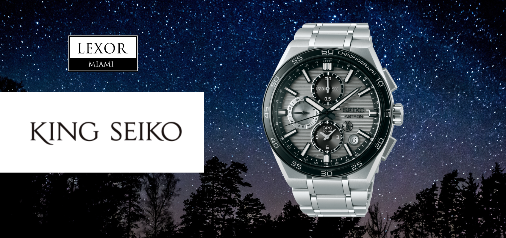 Your Guide to Seiko King Astron SSH177 Watch at Lexor Miami