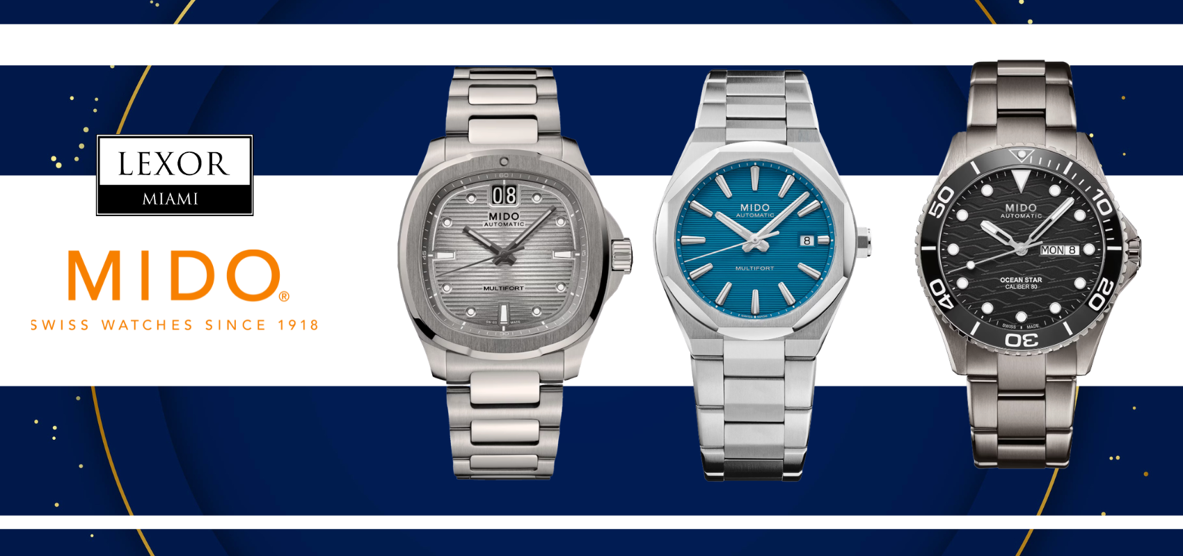 Why Smart Men Trust Mido Automatic Watches for a Lifetime! – Lexor Miami