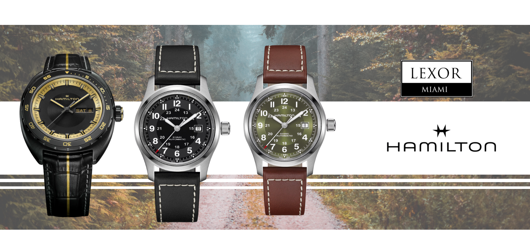 Hamilton Watches Miami | Buy Hamilton Online | Lexor Miami