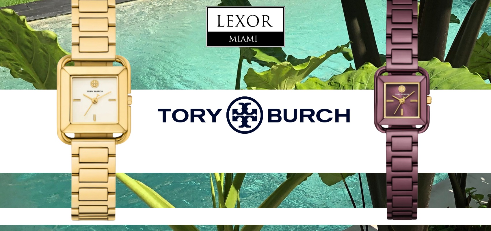 Timeless Elegance - Tory Burch THE OVAL Watches for Women – Lexor Miami