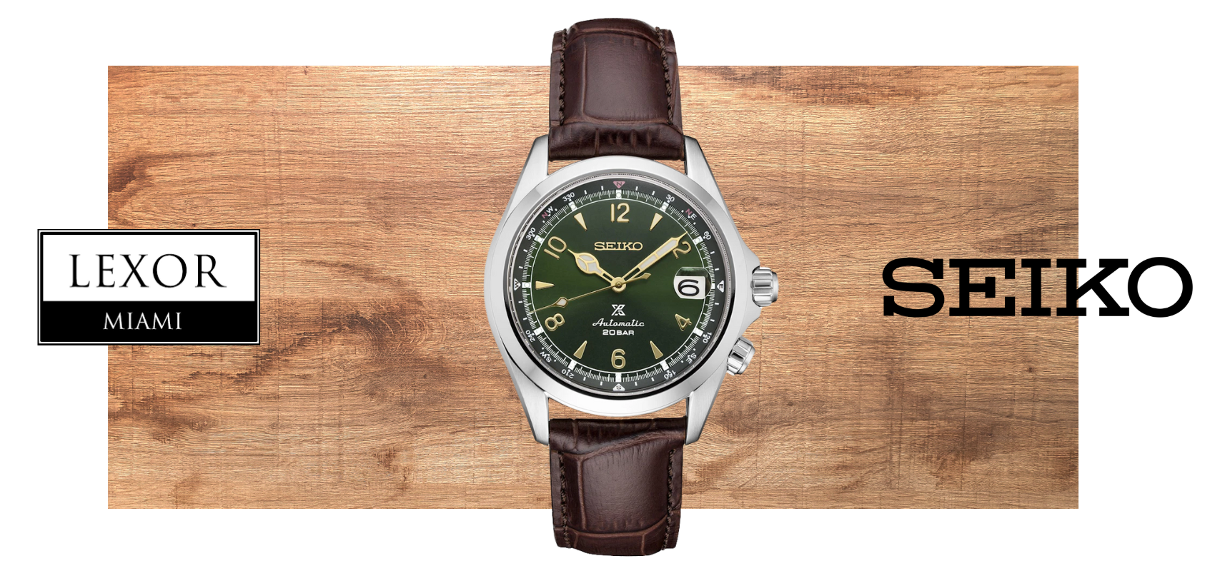 Seiko Prospex Luxe Alpinist SS – A Watch for Every Adventure – Lexor Miami