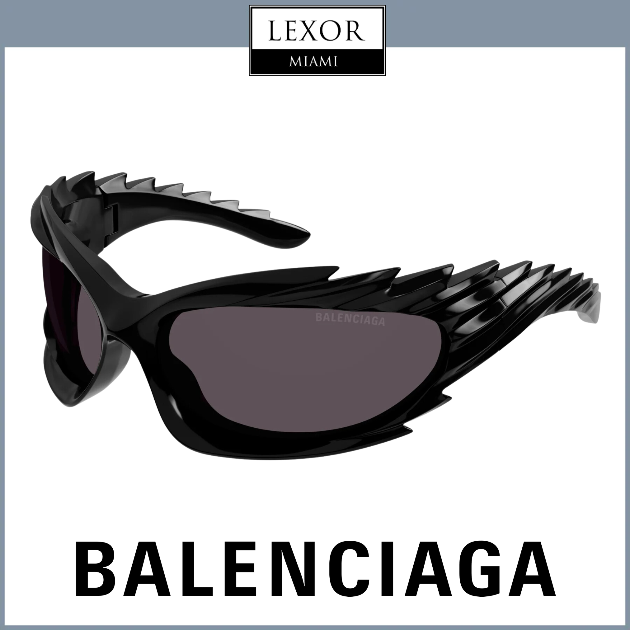 Balenciaga BB0255S-001 78 Sunglass UNISEX BIO INJEC – Lexor Miami