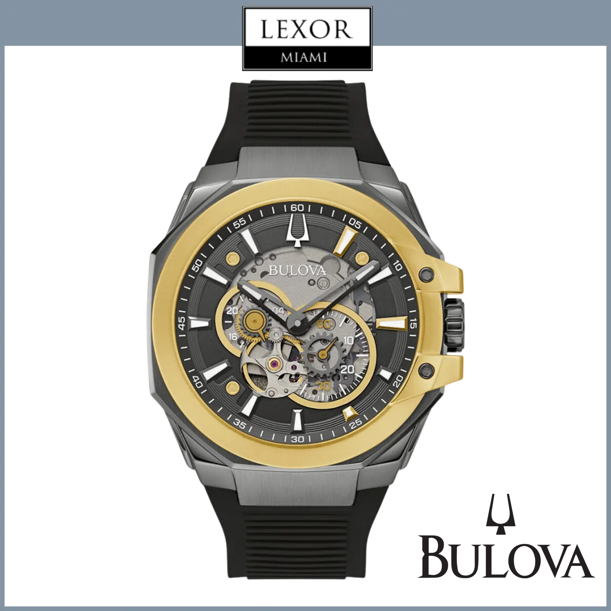 Bulova 98A310 Classic M GR Auto Marc Anthony Collection Watches – Lexor ...