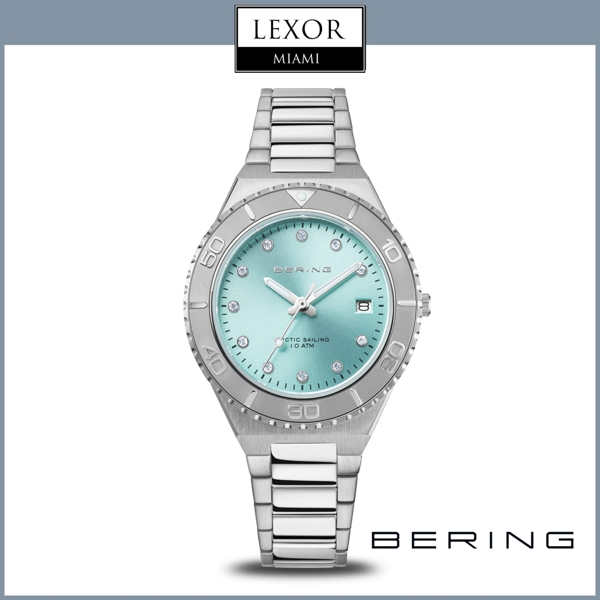 Bering Watches Classic polido/escovado prata 18936-707 Feminino – Lexor ...