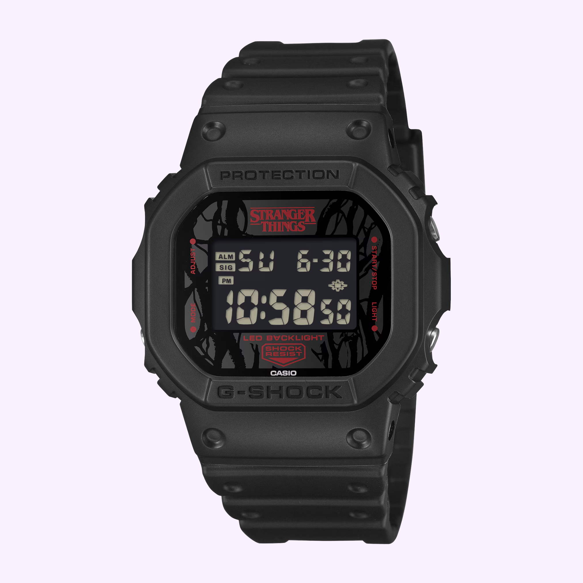 Casio G-Shock DW5600STT-1 Stranger Things Limited Edition Watch – Lexor ...