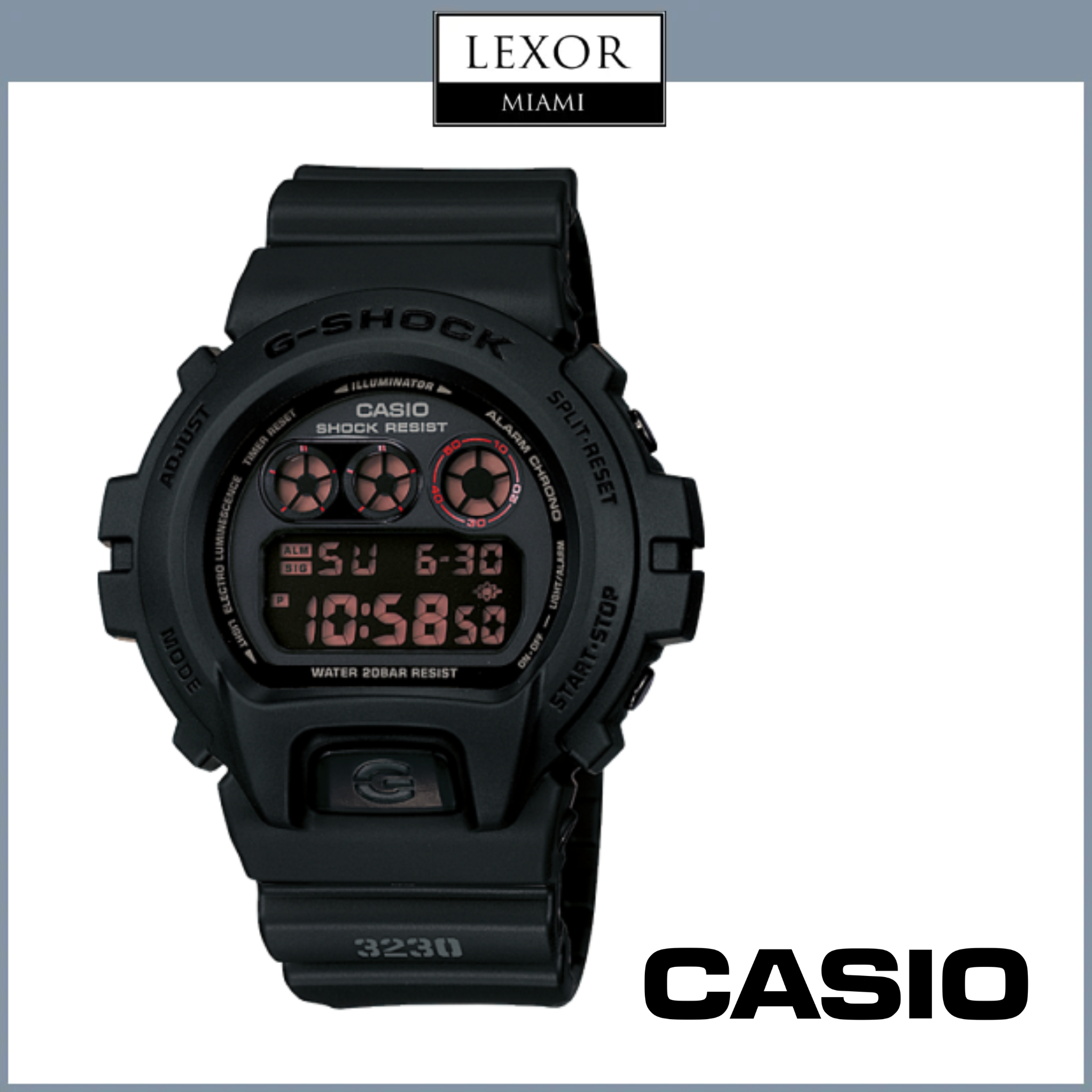 CASIO G-SHOCK Classic 3-Eye GA201-1A – Lexor Miami