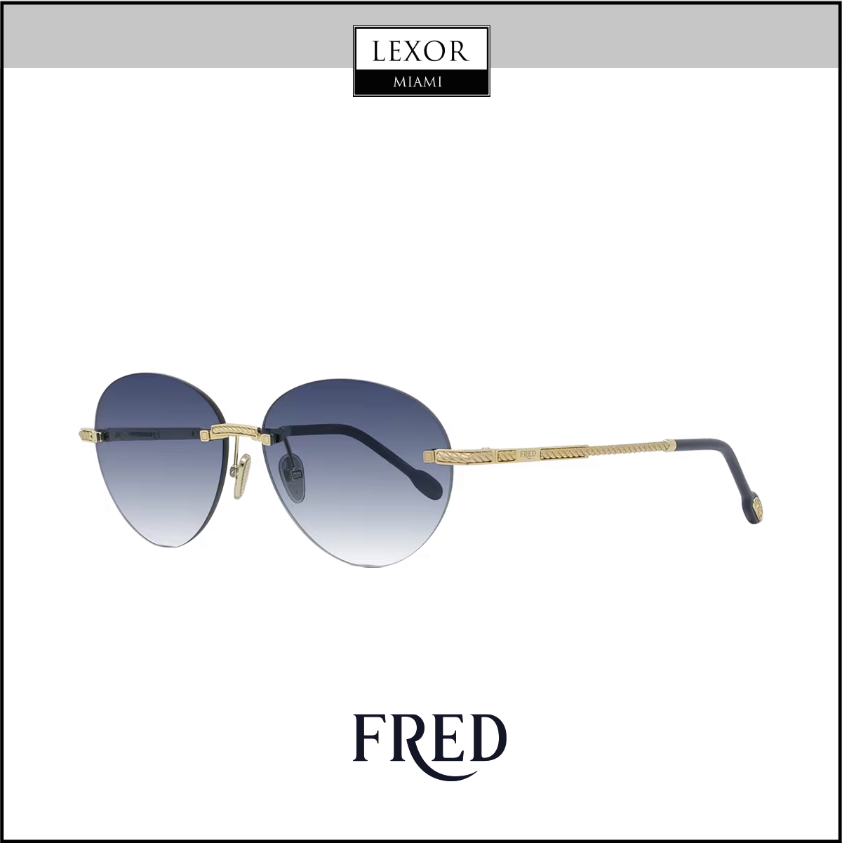 Fred FG40050U Men Sunglasses – Lexor Miami