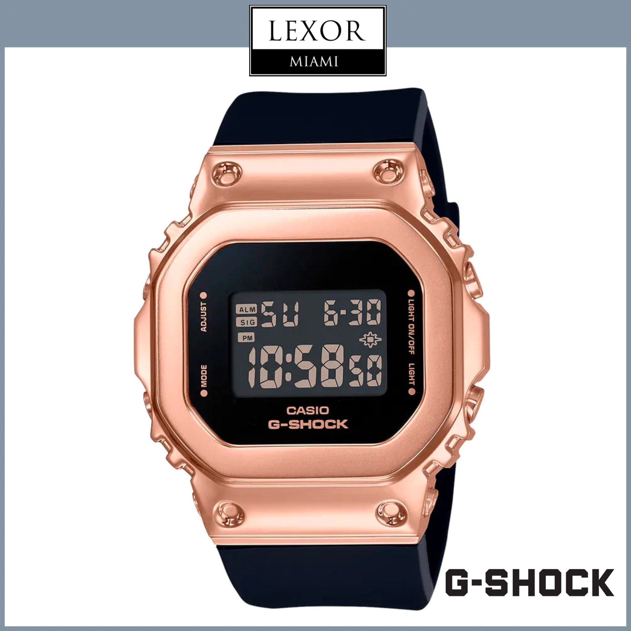G-Shock GM-S5600PG-1CR S Series Women's Watches – Lexor Miami