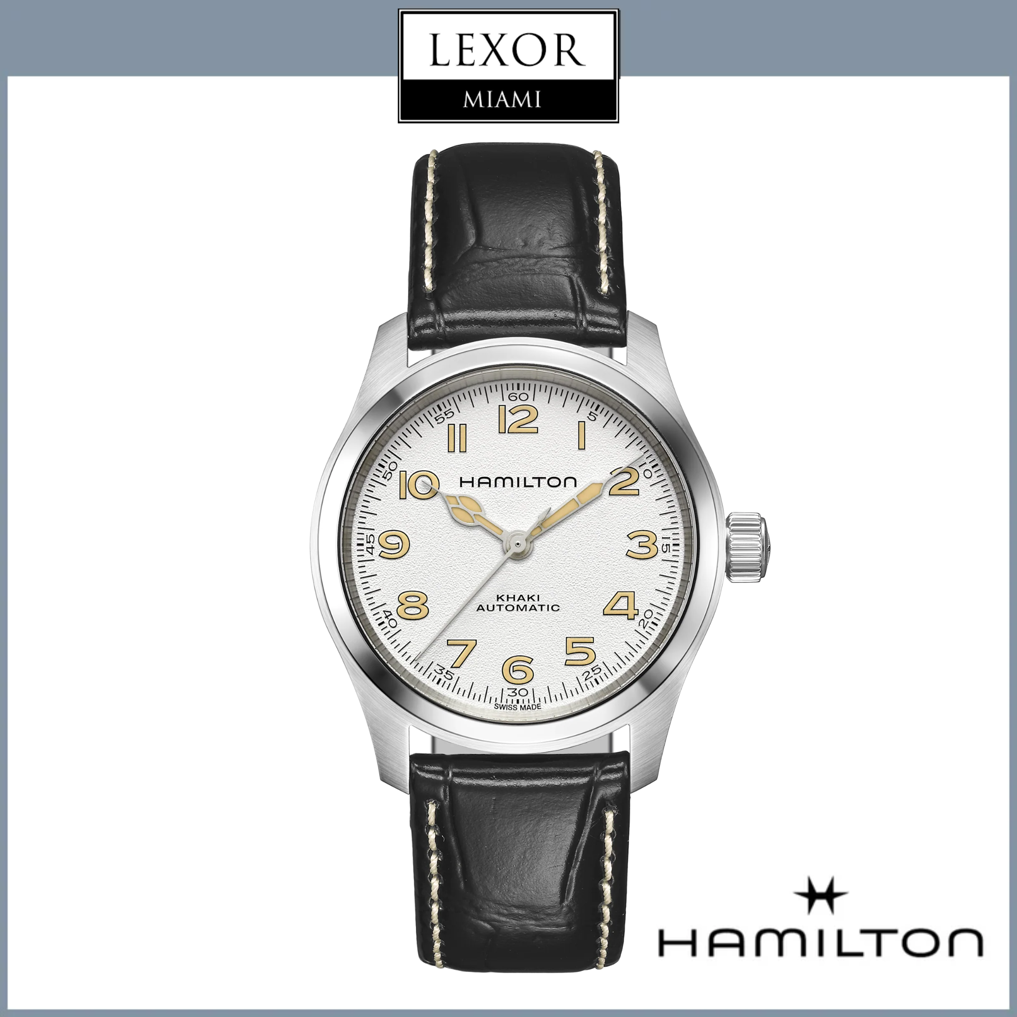 Hamilton H70405710 Khaki Field Murph 38mm Automatic Men Watch – Lexor Miami