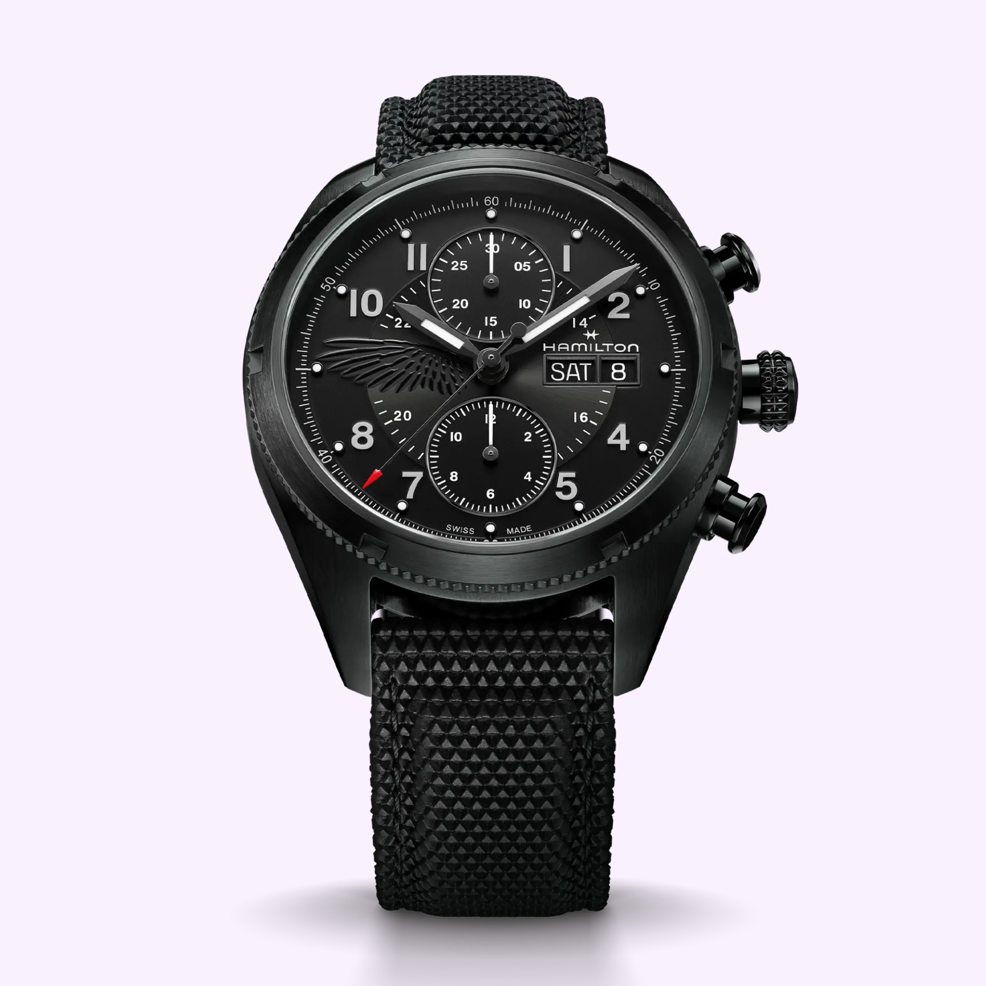 Hamilton watches RESIDENT EVIL KHAKI FIELD AUTO CHRONO 42mm H71636330 ...