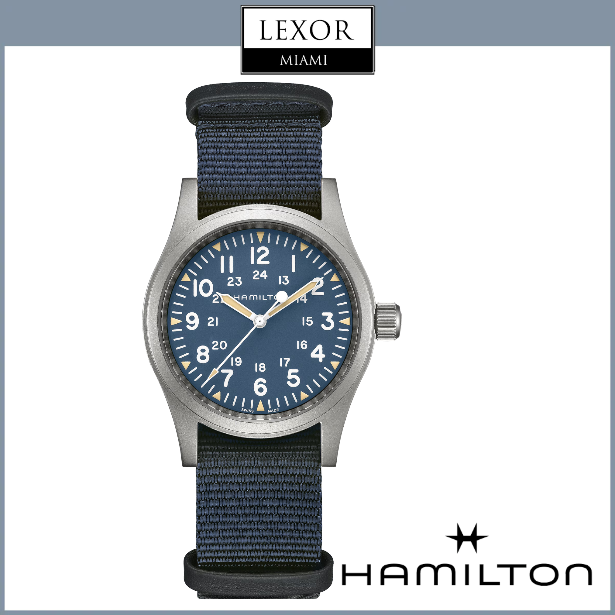 Hamilton H69439940 KHAKI FIELDMECHANICAL Men Watch – Lexor Miami