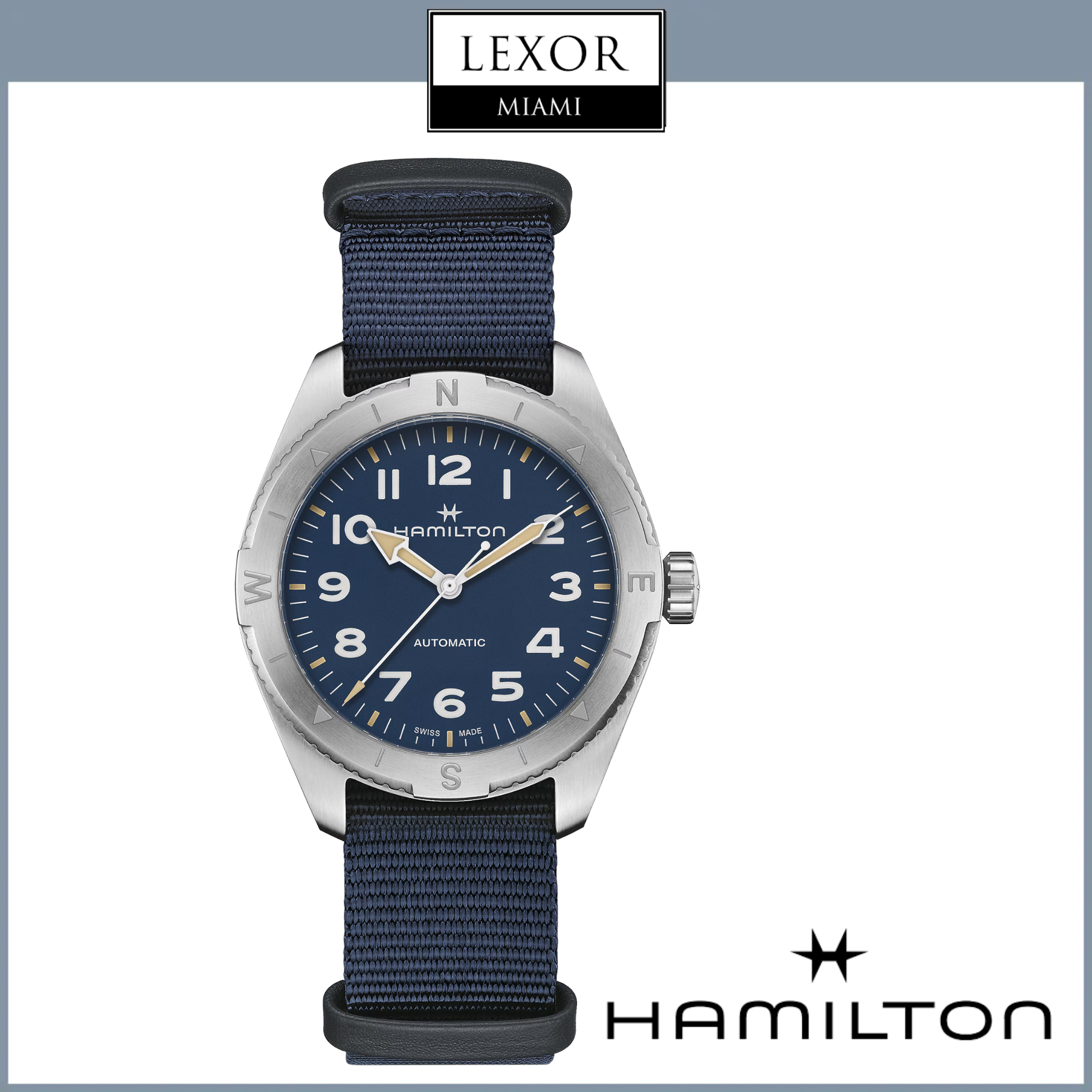 Hamilton H70315940 KHAKI FIELDEXPEDITION AUTO Men Watch – Lexor Miami