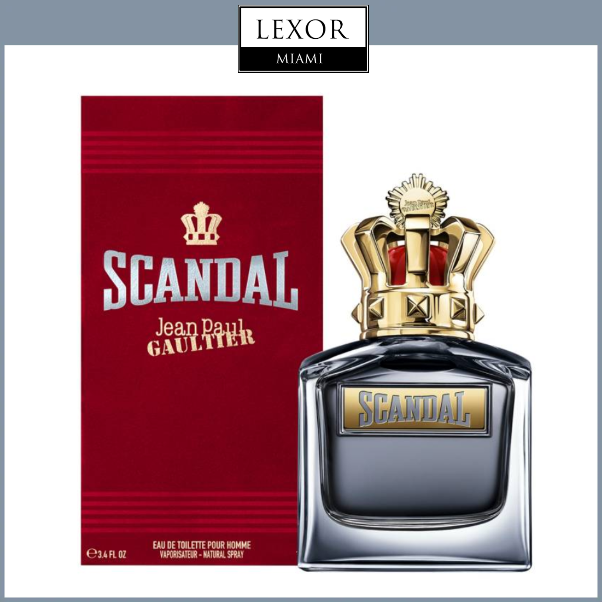 JEAN PAUL G SCANDAL LE PARFUM 3.4 EDP Men Perfume – Lexor Miami