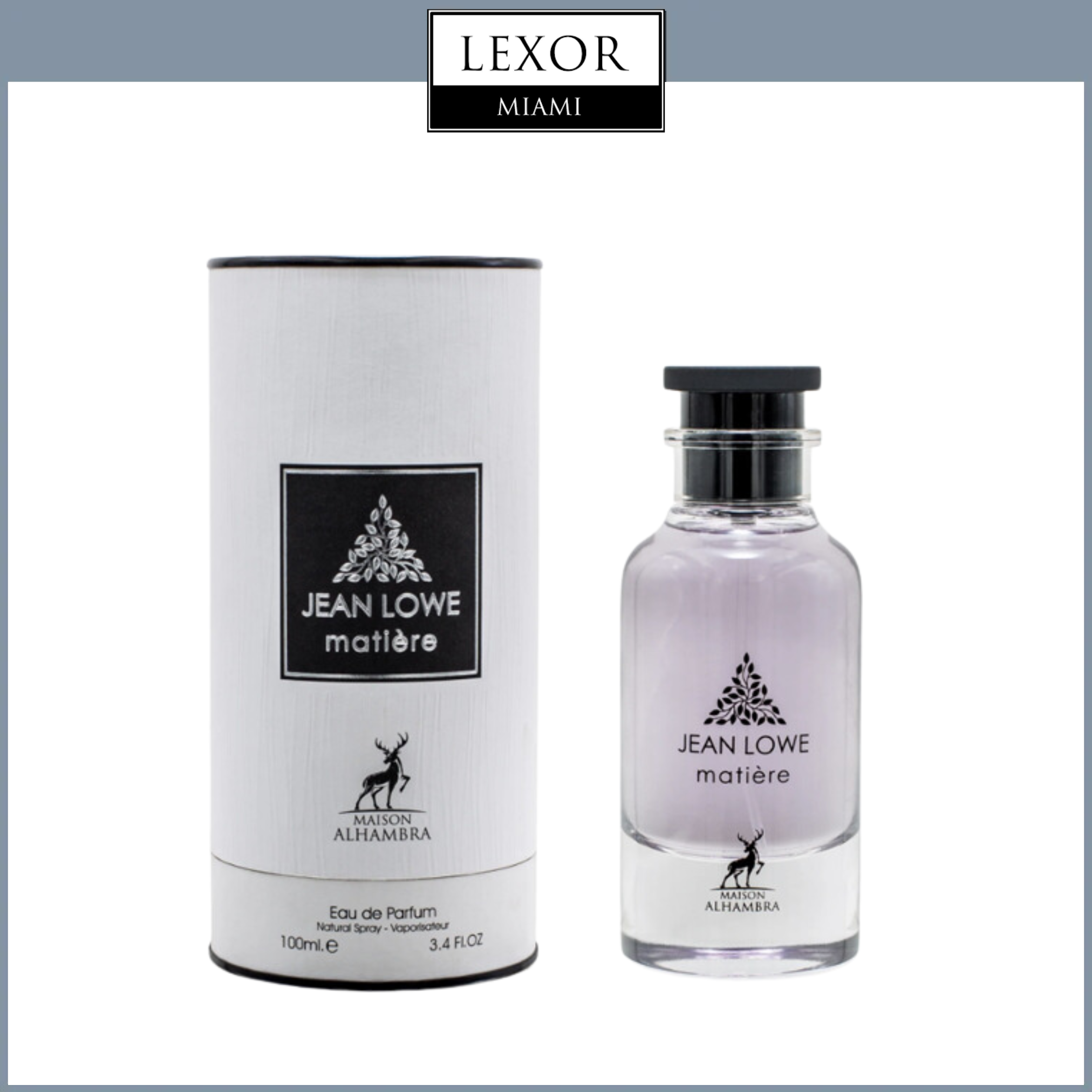 MAISON ALHAMBRA JEAN LOWE MATIERE 3.4 oz EDP Unisex Perfume – Lexor Miami