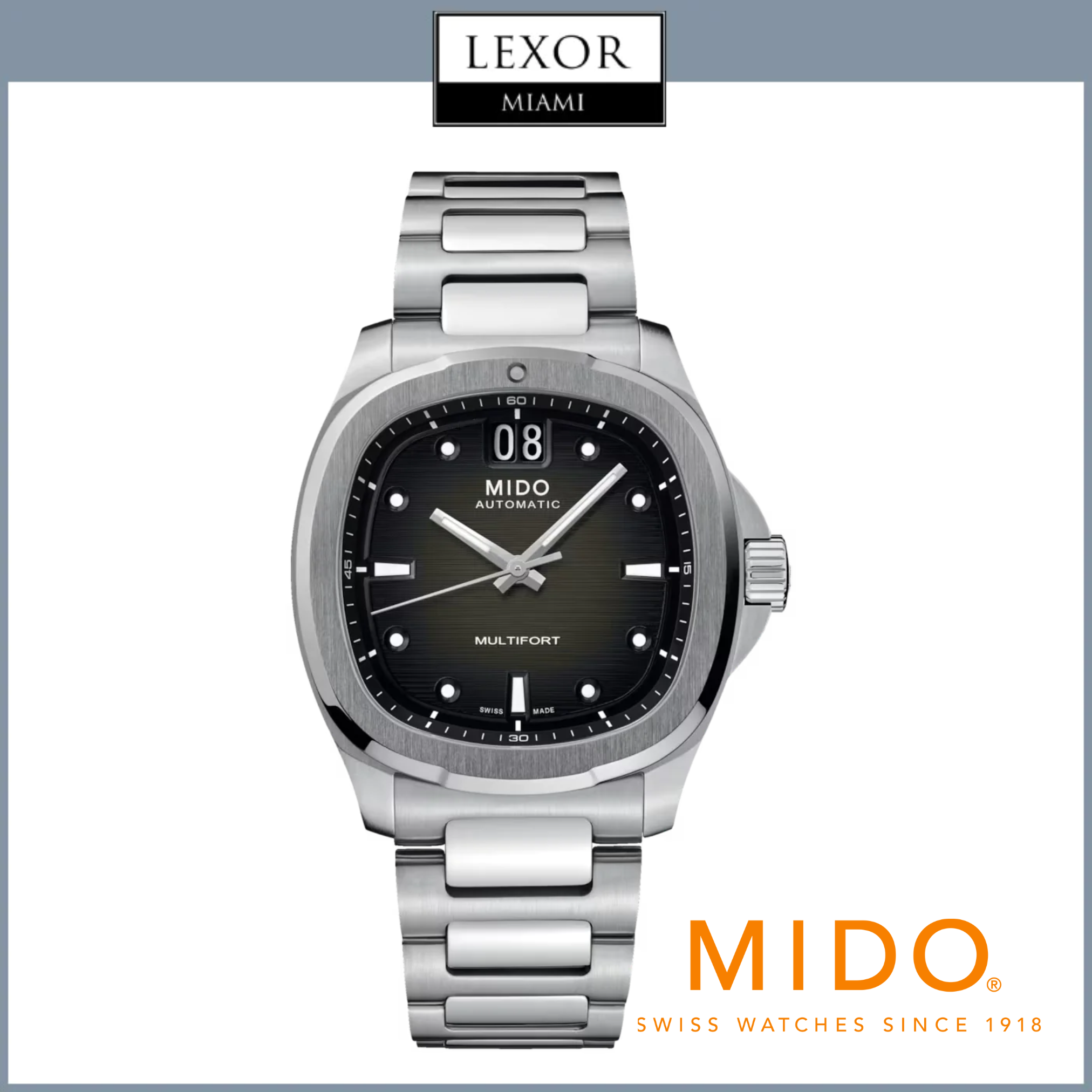 Mido M049.526.11.081.00 MULTIFORT TV BIG DATE Watch – Lexor Miami