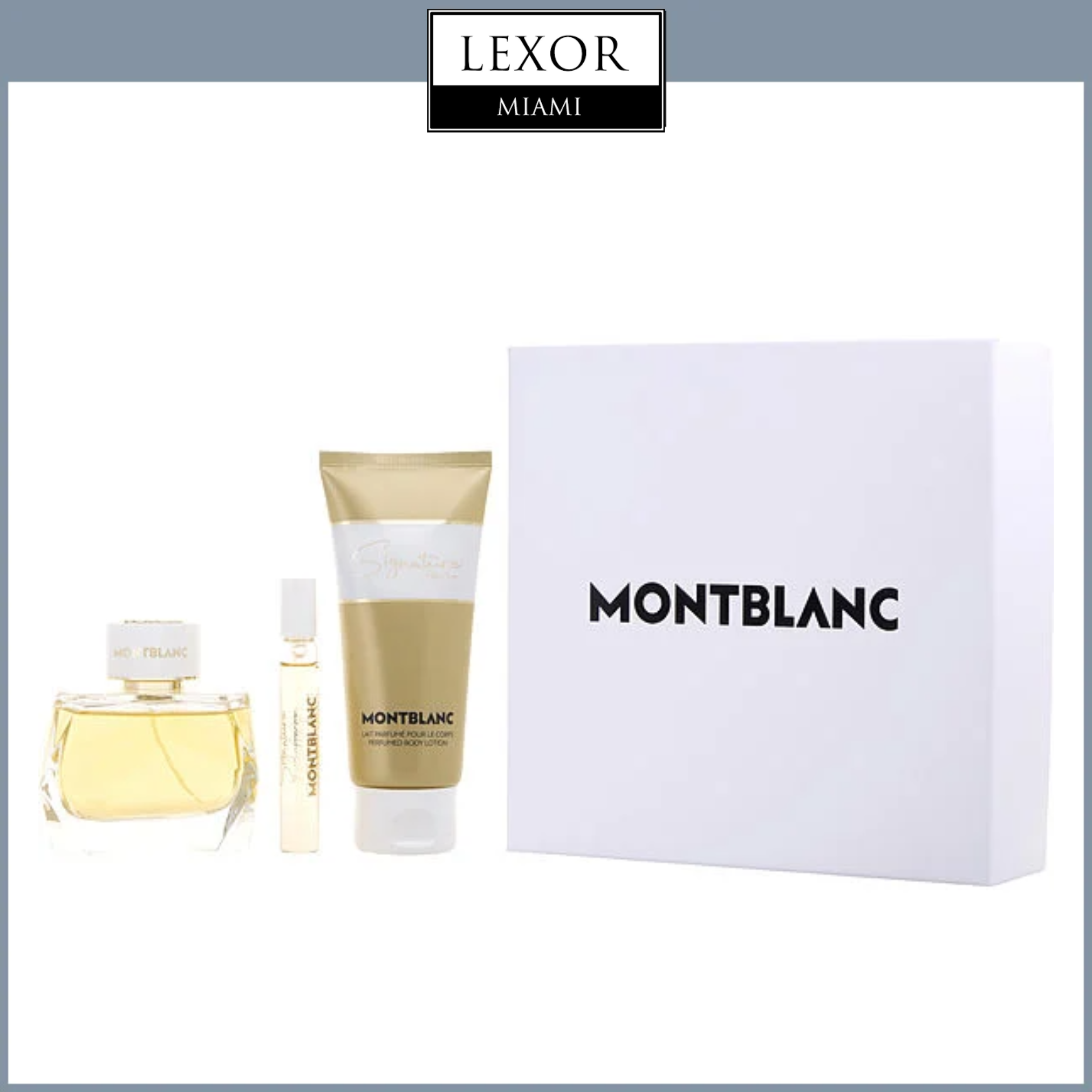 MONT BLANC SIGNATURE ABSOLUE 3.0 EDP+3.4 B/L+MINI – Lexor Miami