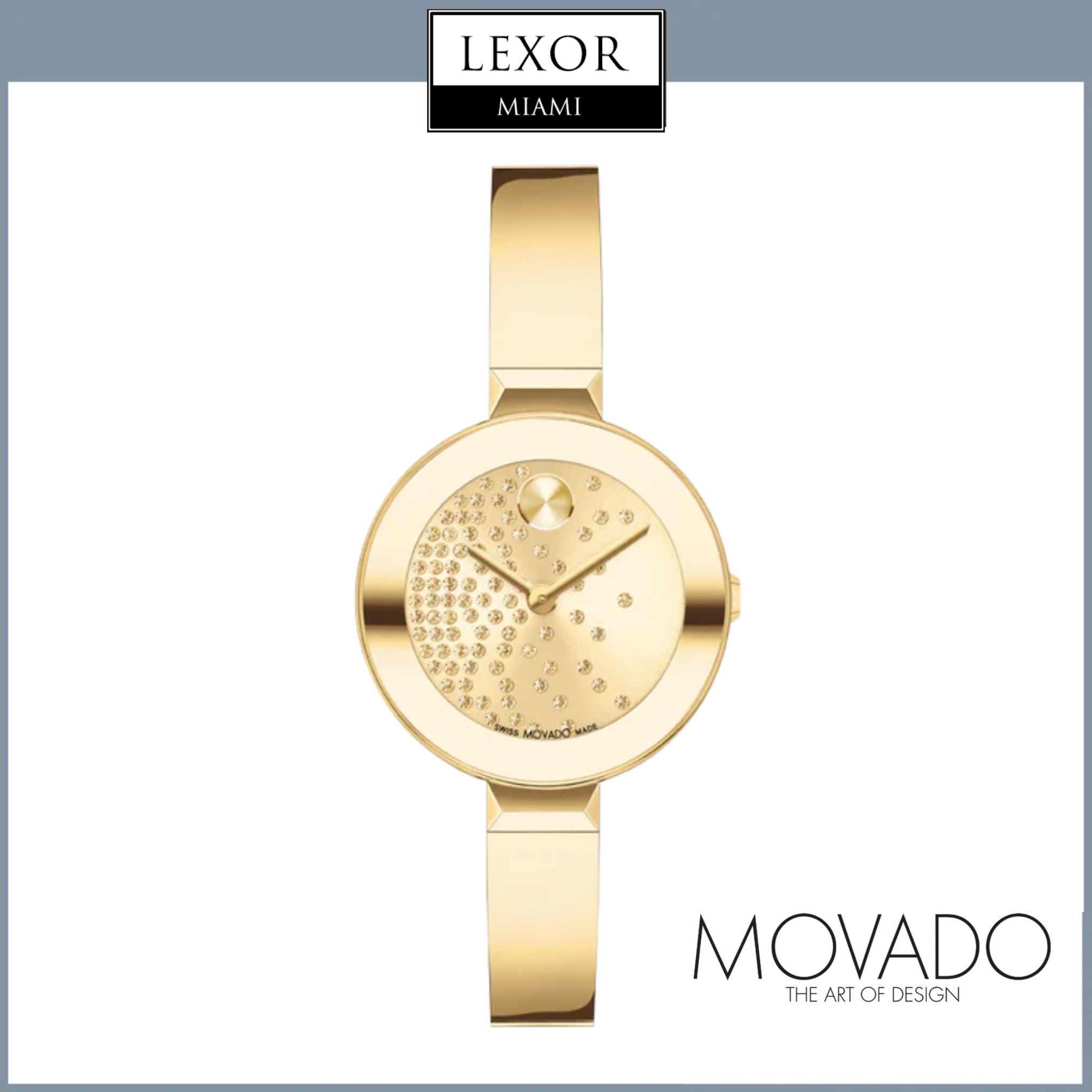 Movado 3601161 MOVADO BOLD BANGLE Woman Watches – Lexor Miami