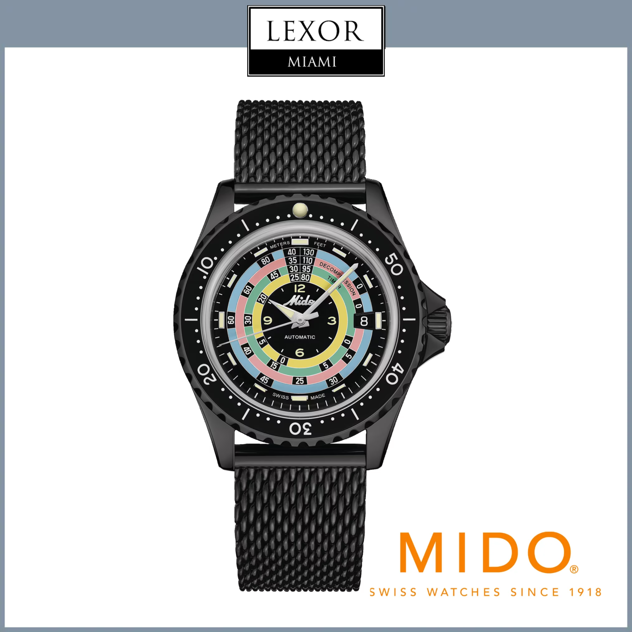 Mıdo Watches Ocean Star Decompression Timer 1961 M0268073305100 – Lexor ...