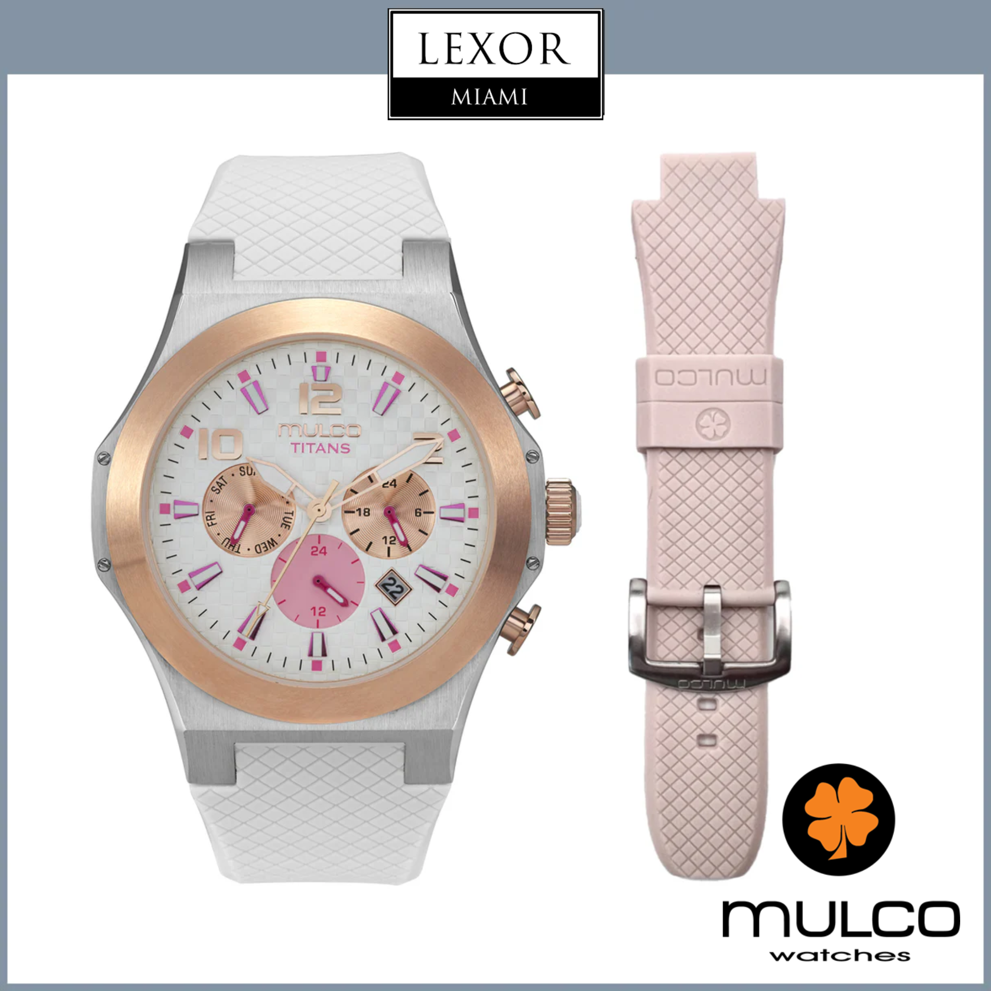 Mulco Watches MW3-22810L-013B Titans Snap Ladies Women – Lexor Miami