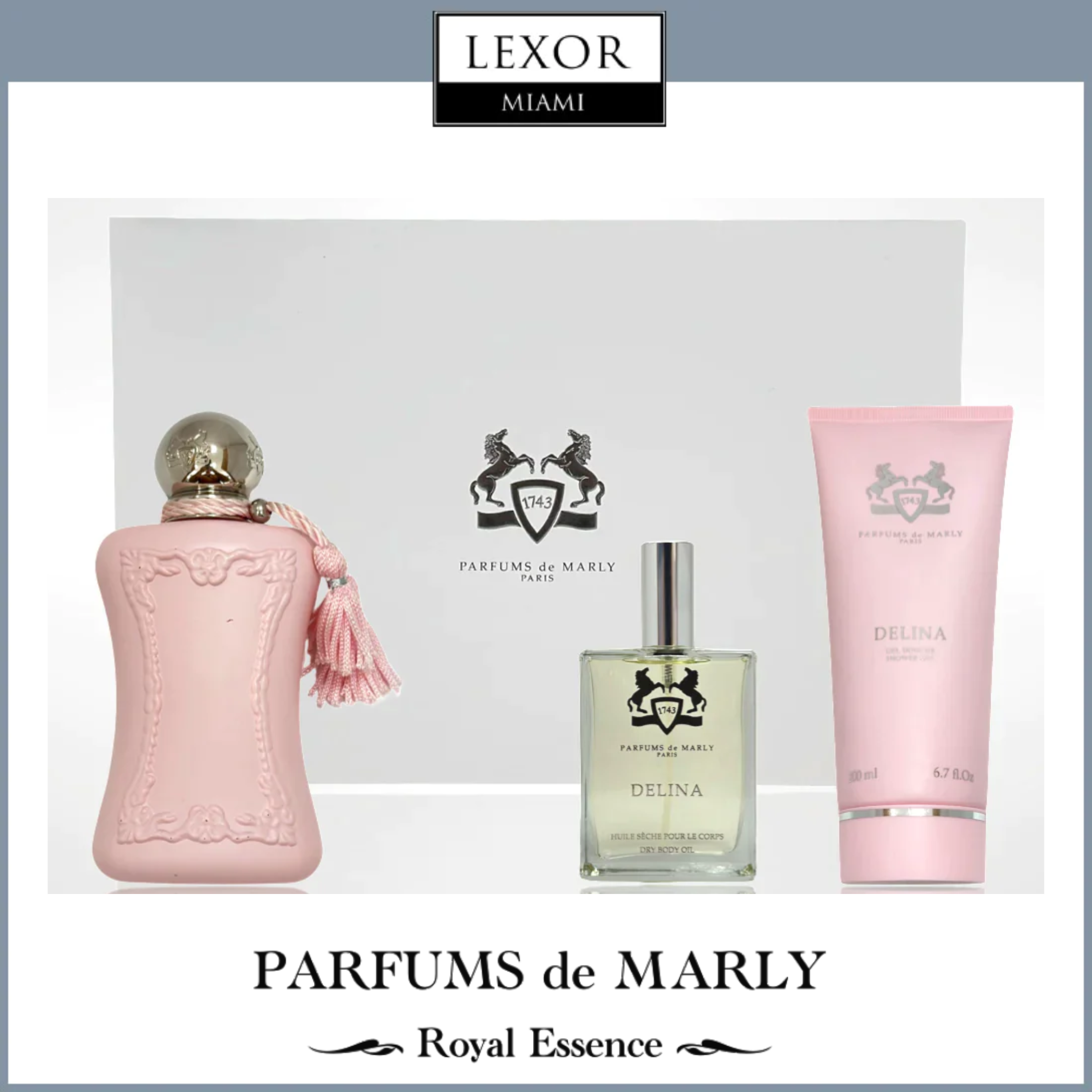Parfums De Marly Delina Set EAU De Parfum Woman – Lexor Miami