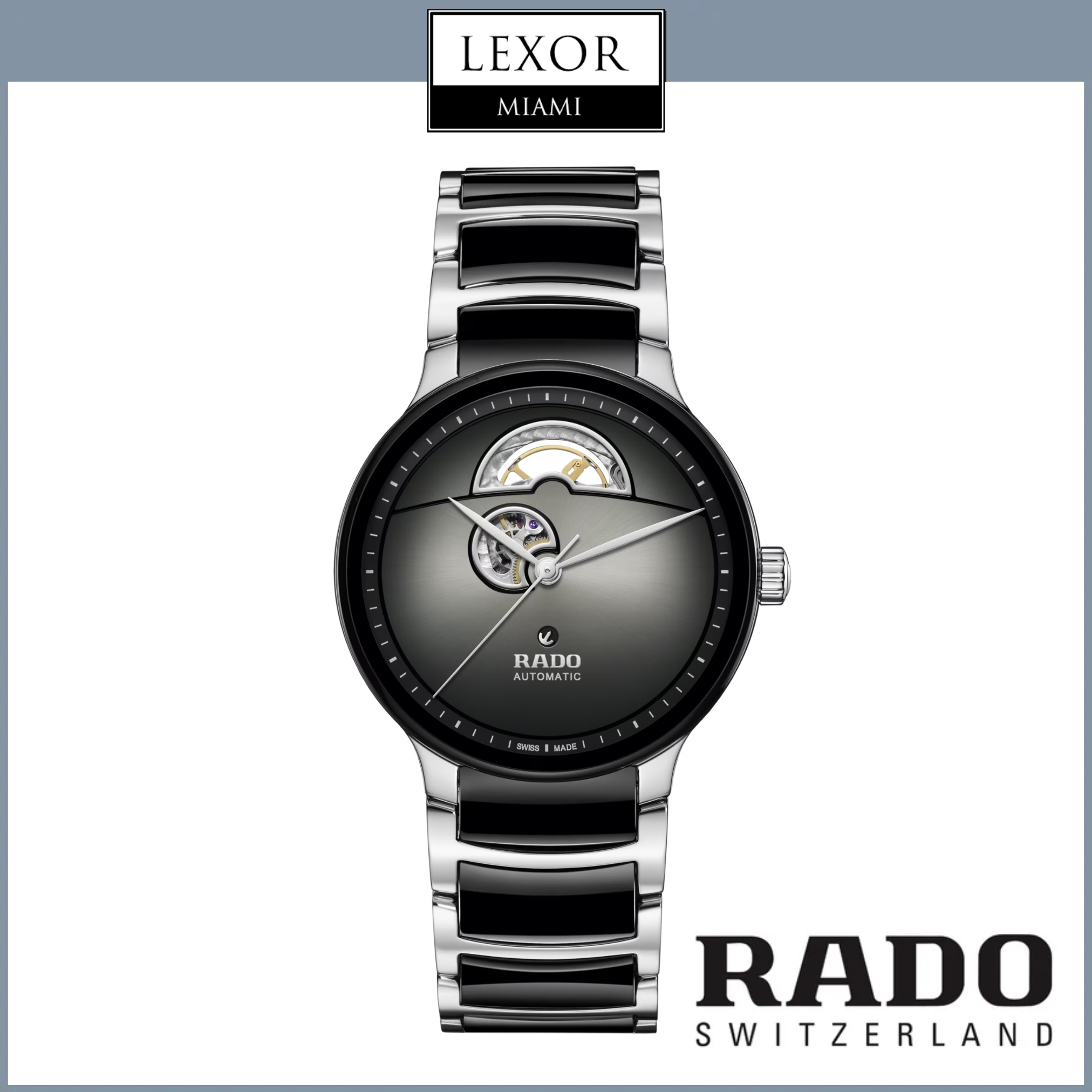 Rado R30012152 Centrix Automatic Open Heart – Lexor Miami