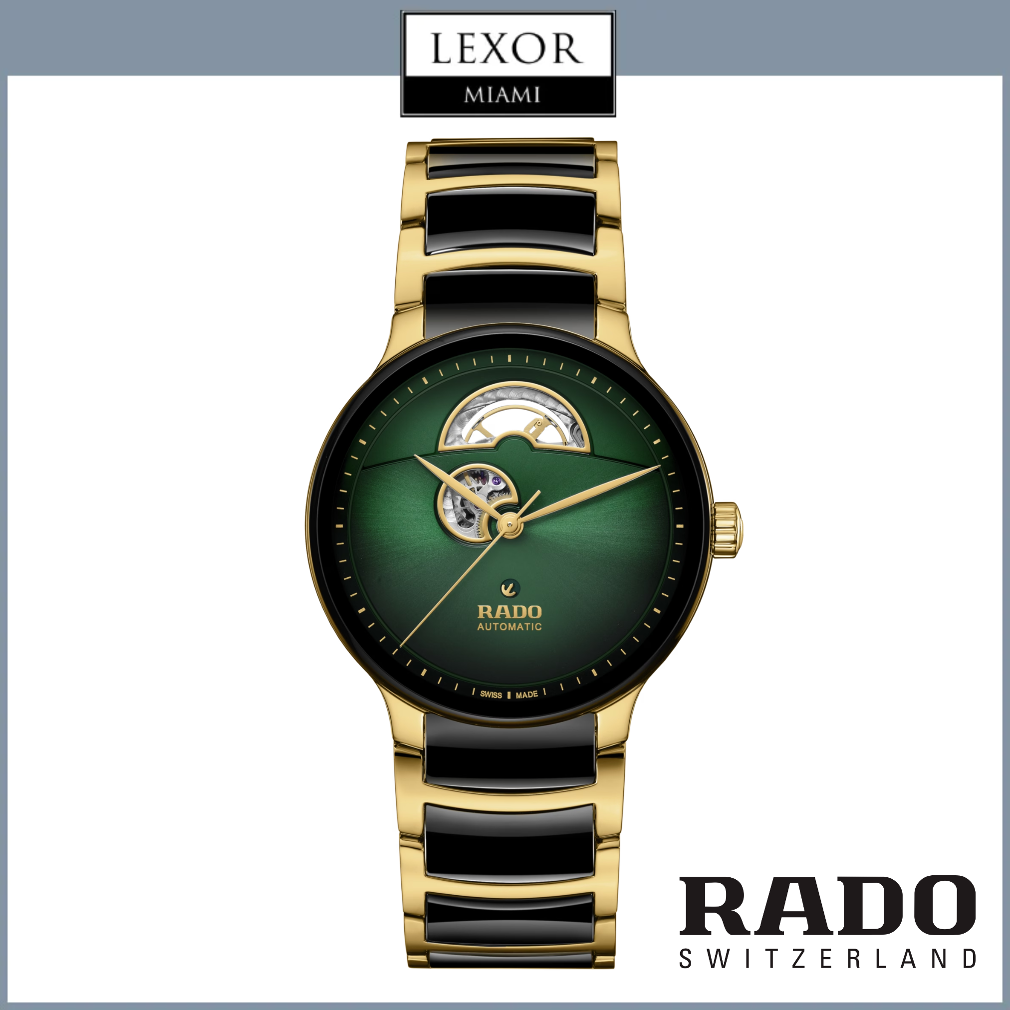 Relojes Rado R30008302 Centrix Automático Corazón Abierto UPC: 7612819 ...