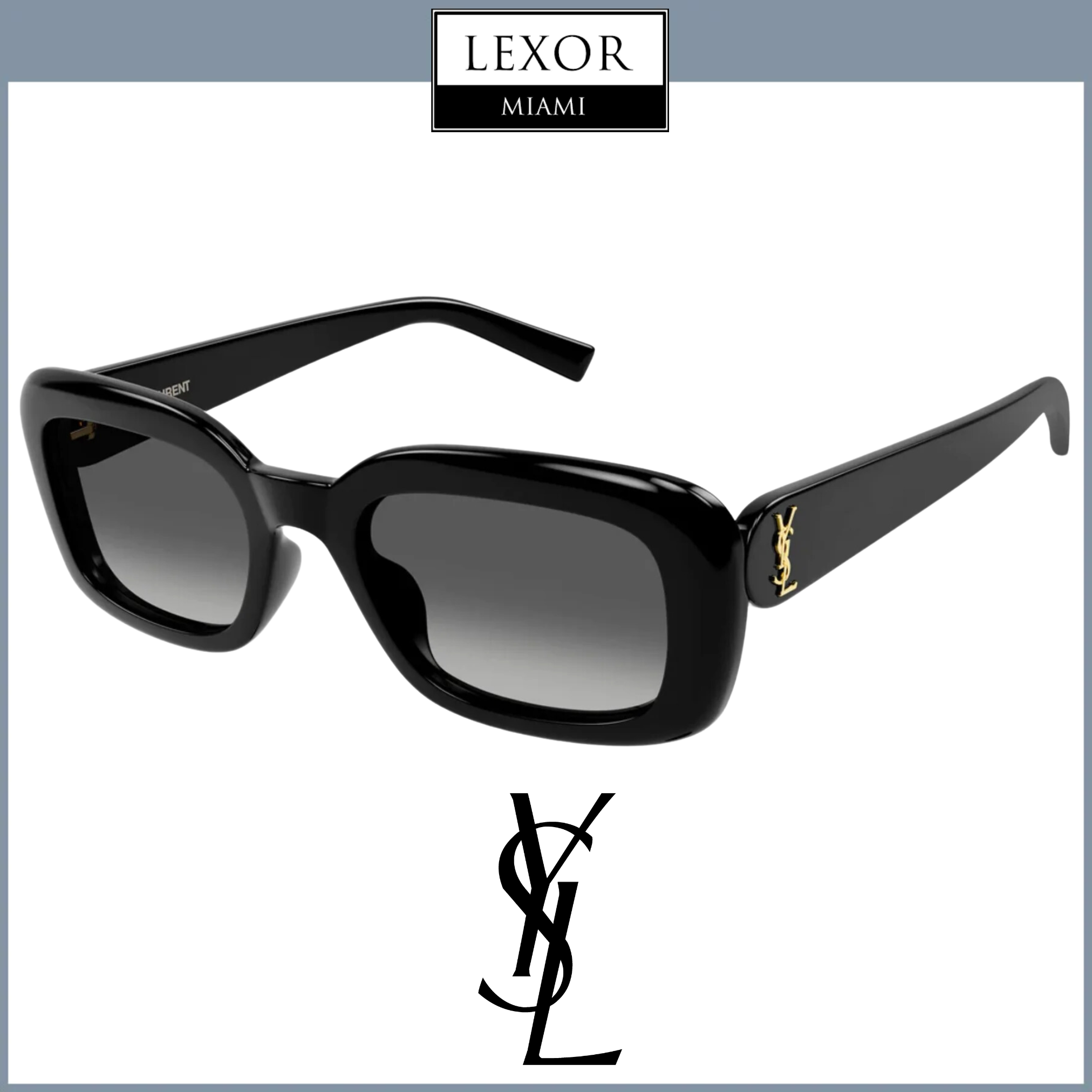 Saint Laurent SL M130-002 53 Sunglass WOMAN – Lexor Miami