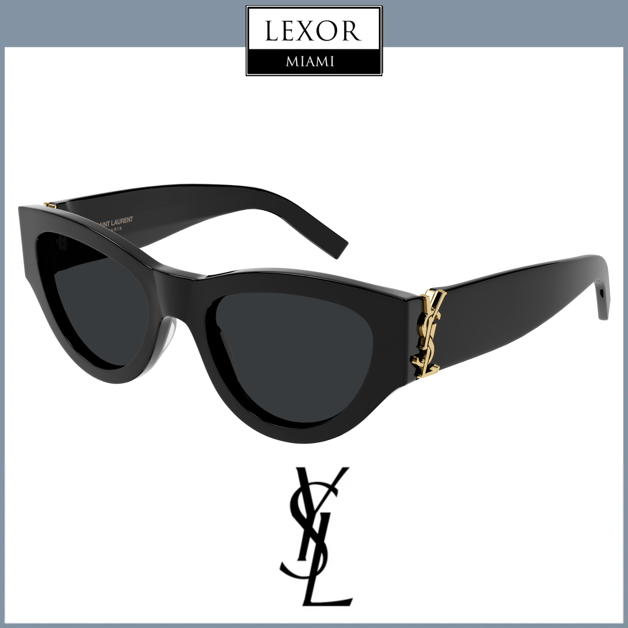 Saint Laurent Sunglasses SL M94-001 53 woman – Lexor Miami
