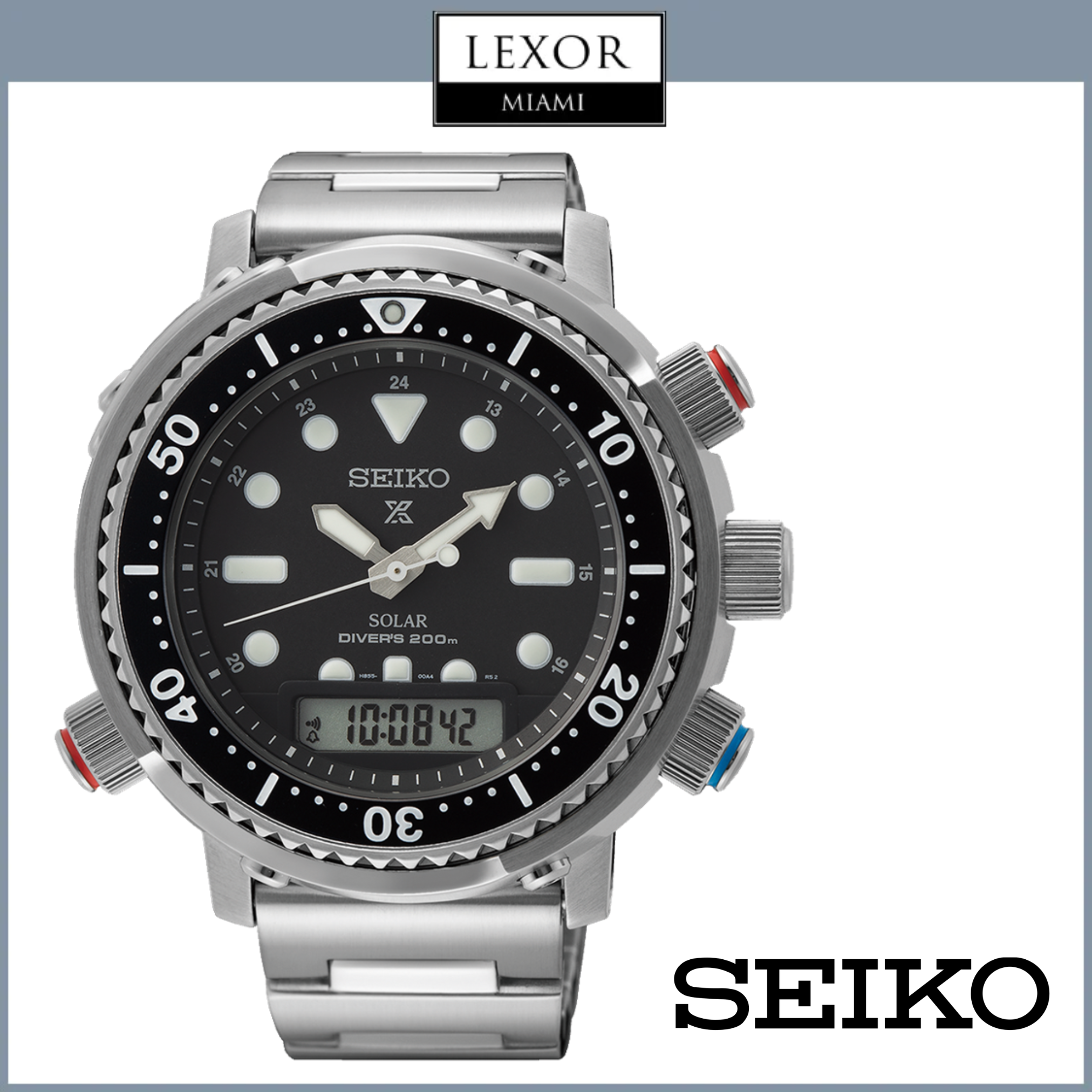 Seiko Watches SNJ033 Prospex Diver'S SS – Lexor Miami