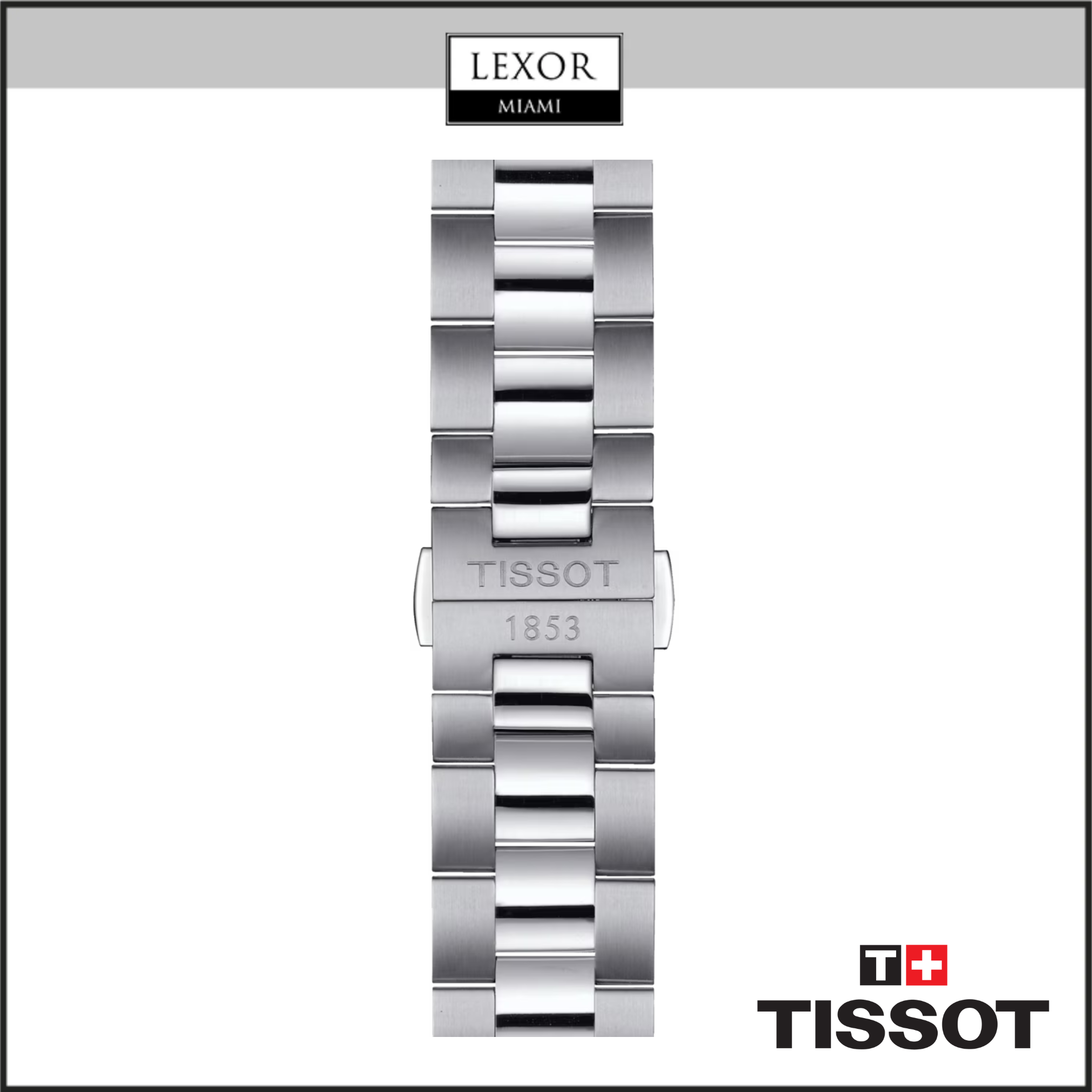 TISSOT T1274071104101 GENTLEMAN POWERMATIC 80 OPEN HEART – Lexor Miami