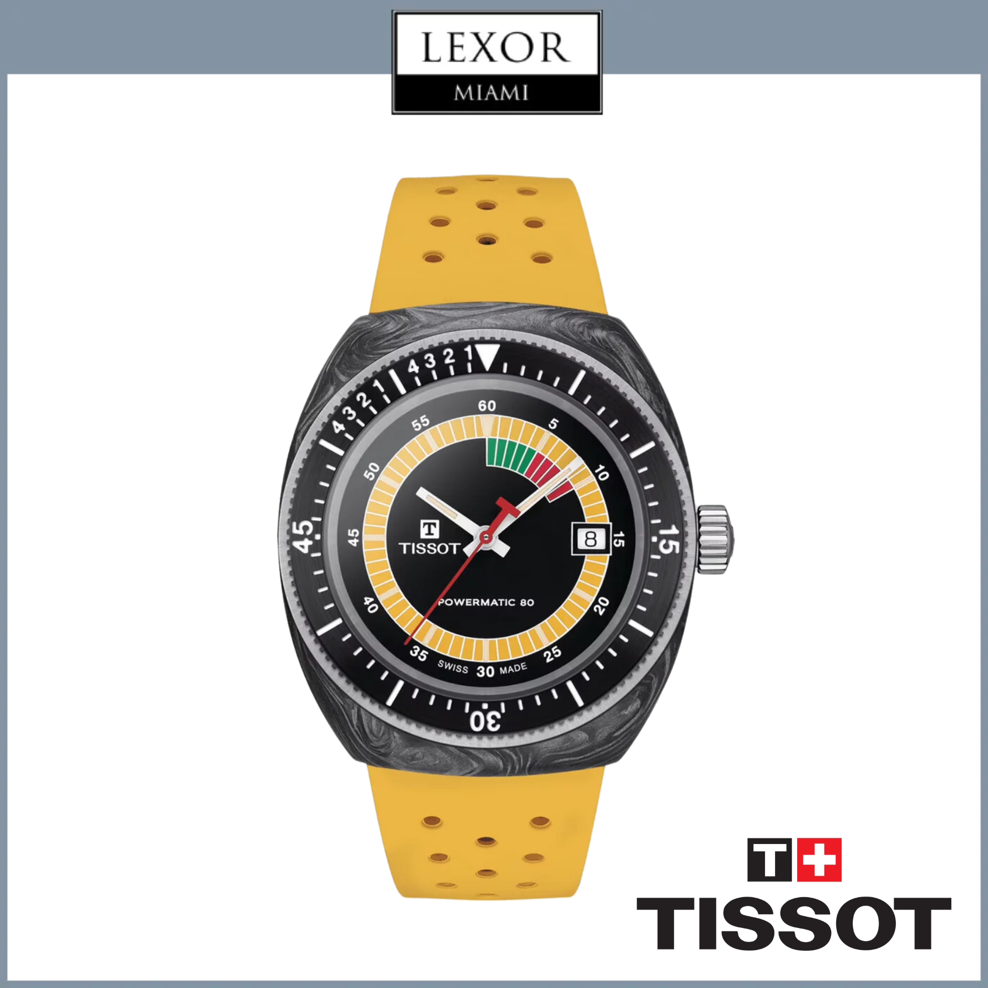 TISSOT SIDERAL S POWERMATIC 80 T1454079705700 Watch – Lexor Miami