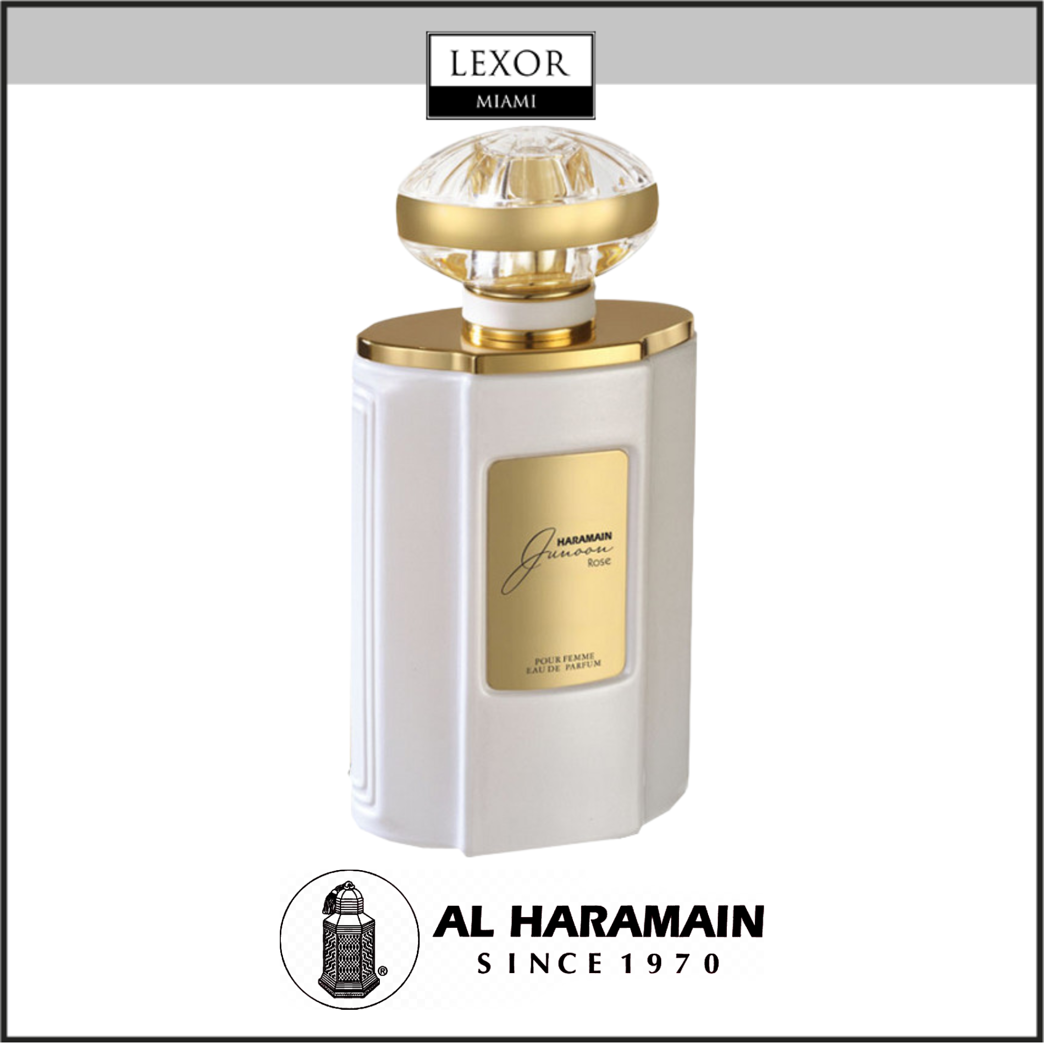 Al Haramain Junoon Rose 2.5EDP Unisex Perfume – Lexor Miami