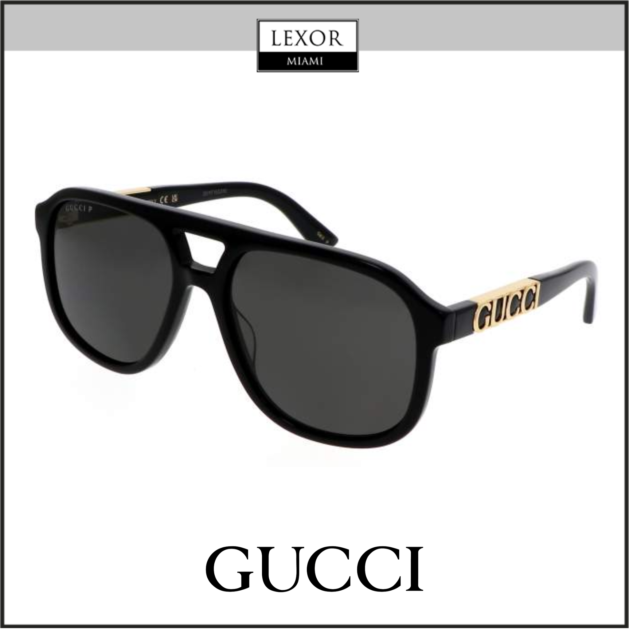 Gucci GG1188S 001 58-17-140 Unisex Sunglasses – Lexor Miami