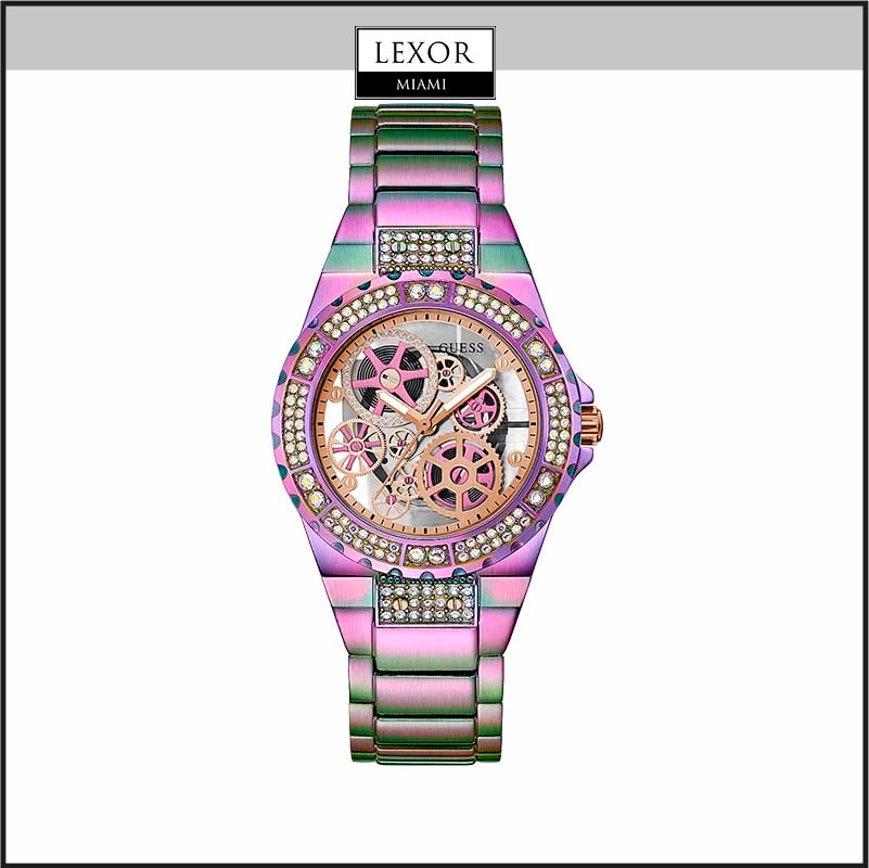 Guess GW0302L3 IRIDESCENT CASE IRIDESCENT STAINLESS STEEL WATCH – Lexor ...