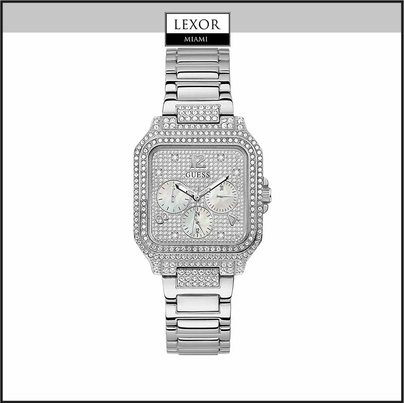 Guess GW0472L1 SILVER TONE CASE SILVER TONE STAINLESS STEEL WATCH ...