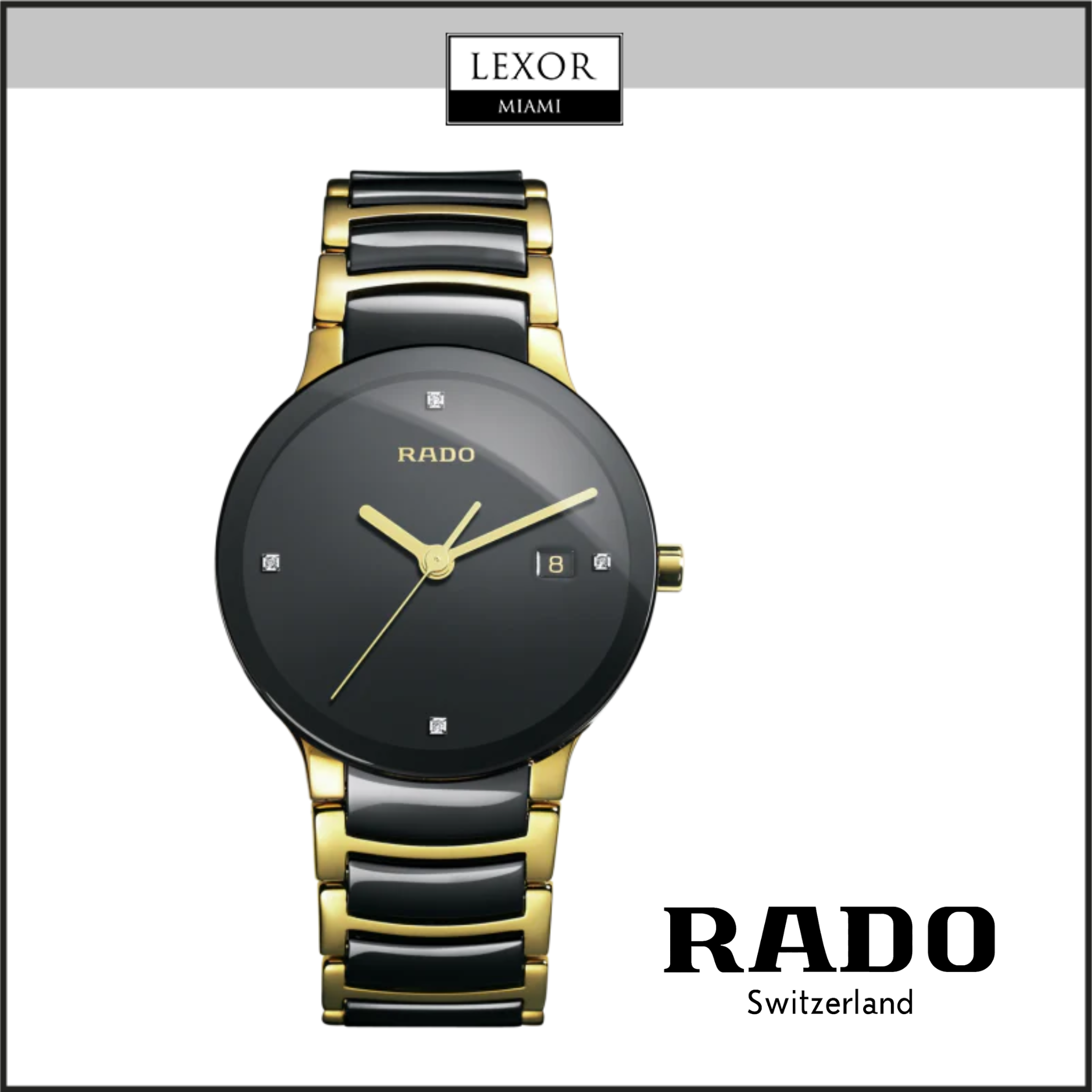 Rado R30929712 Centrix Diamonds Unisex Watches – Lexor Miami