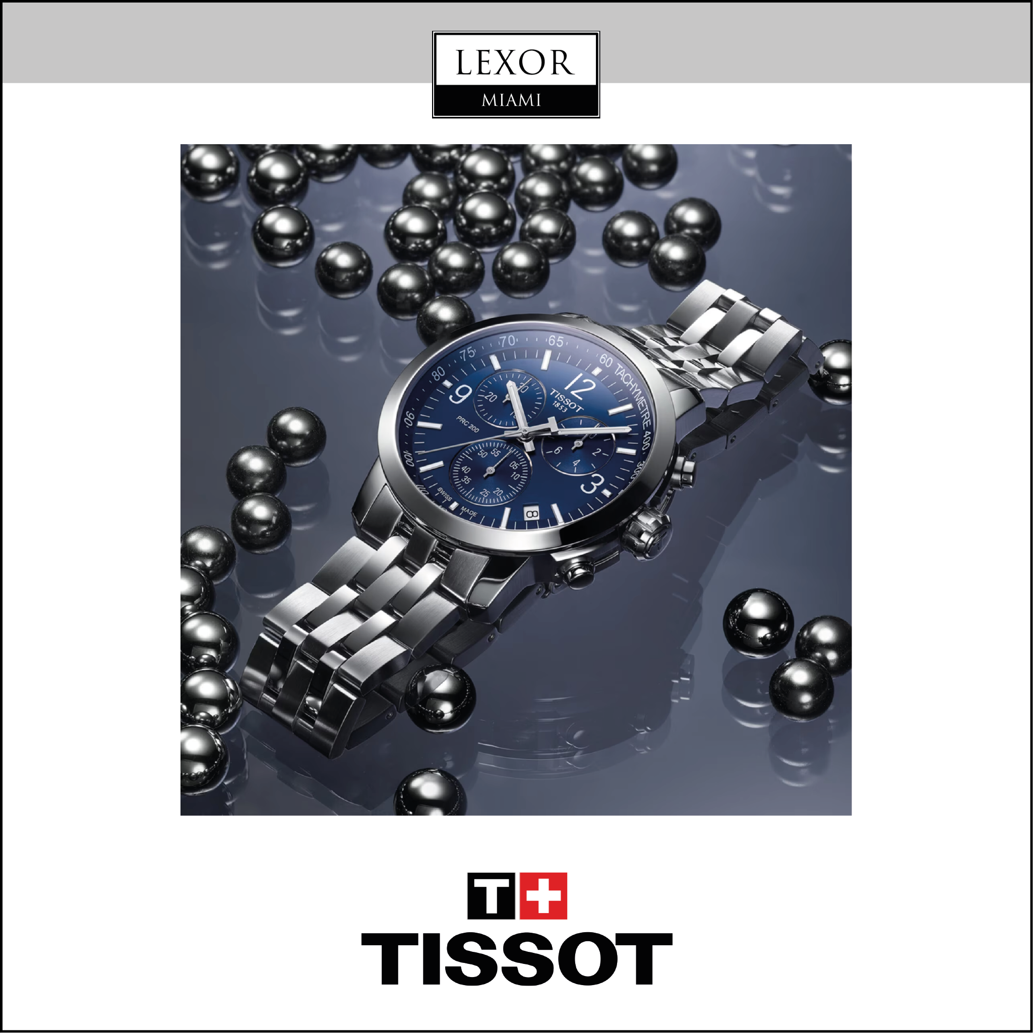 Tissot T1144171104700 PRC 200 CHRONOGRAPH Men Watches – Lexor Miami
